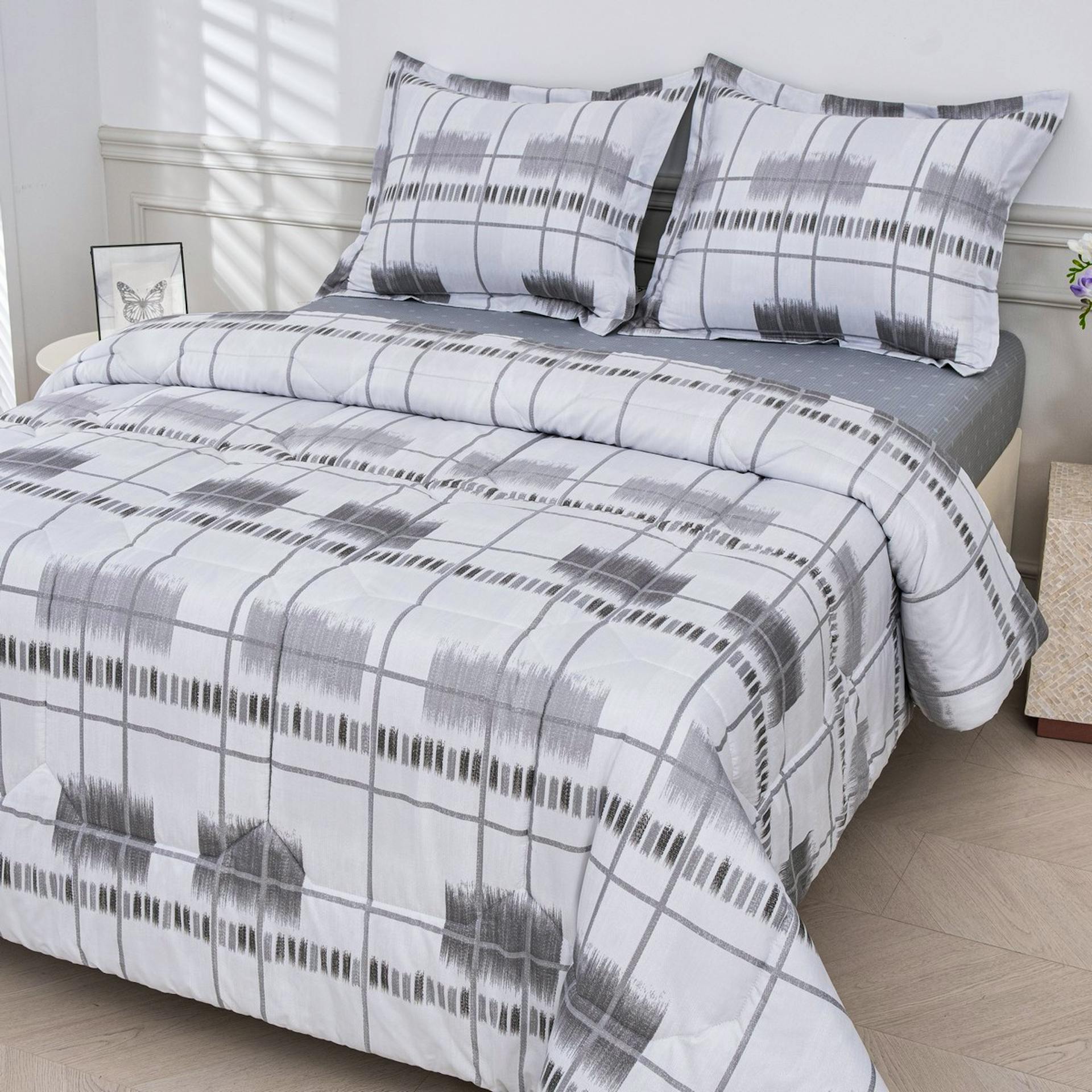 Hoesloos dekbed zonder overtrek dessin Sara en Gloria